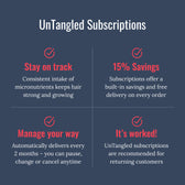 UnTangled Hair Supplement - Best Supplement For Hair Growth With ...